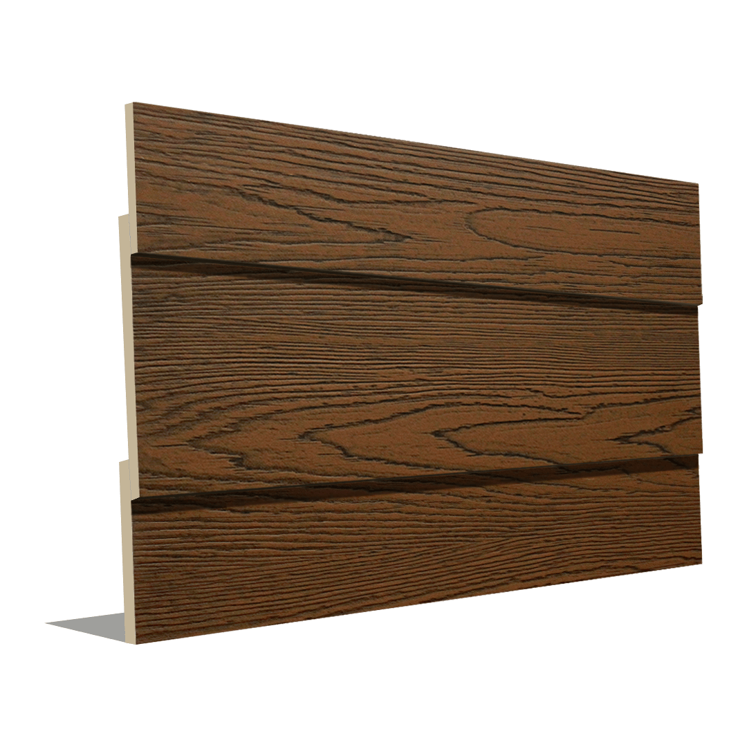 Walnut Pattern Siding - REAL PANEL